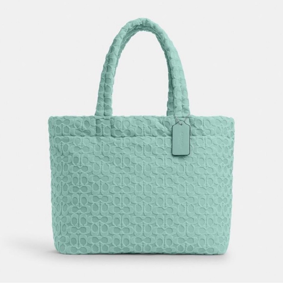 Coach | Bags | Nwt Coach Outlet Tote In Signature Terry | Poshmark